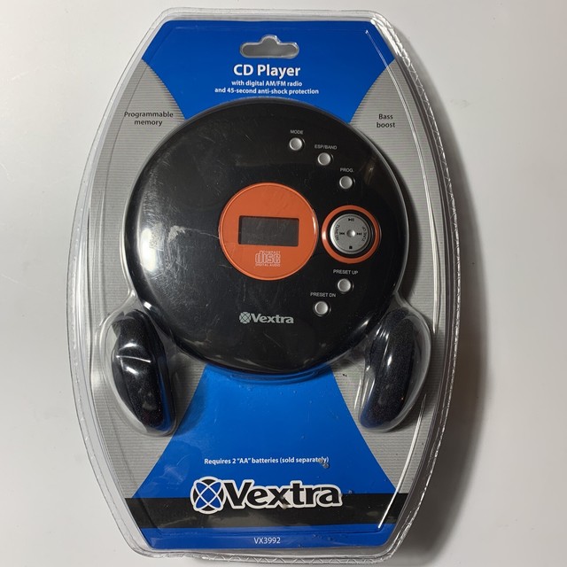 Vextra CD Player With Headphones Vx3849 for sale online | eBay