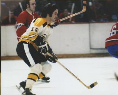 DEREK SANDERSON BOSTON BRUINS Centre CAREER 1965-1978 ORIGINAL 8 X 10 ...