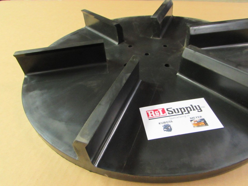 UNIVERSAL SALTDOGG 18" SALT SPREADER SPINNER DISK 9240016 CCW W ...