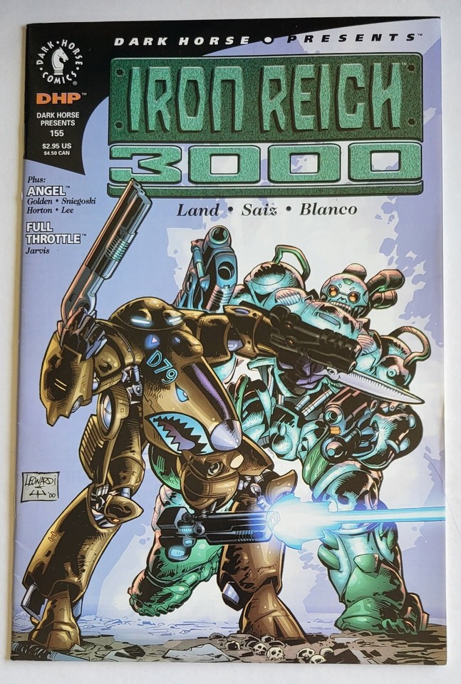 Dark Horse Comic Book....Angel/Iron Reich 3000 #155, July 2000, Good ...