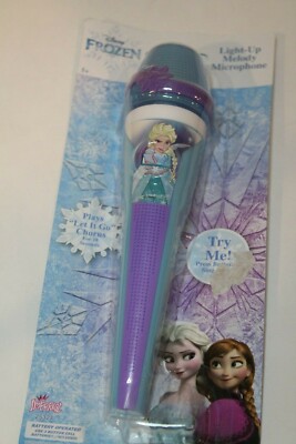 Disney Princess - Frozen - Light Up Melody Microphone NEW | eBay