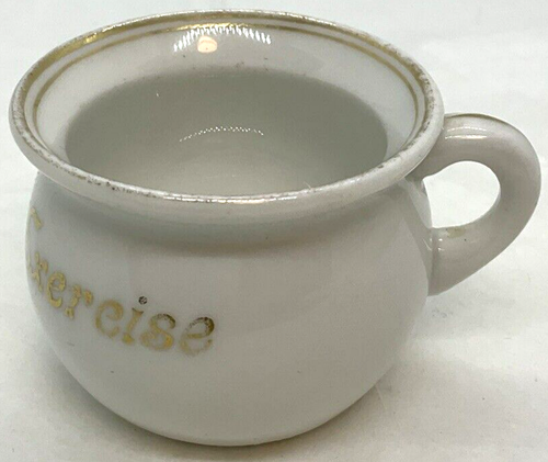 Vintage Miniature Chamber Pot Morning Exercise Goo Goo Eye Germany ...
