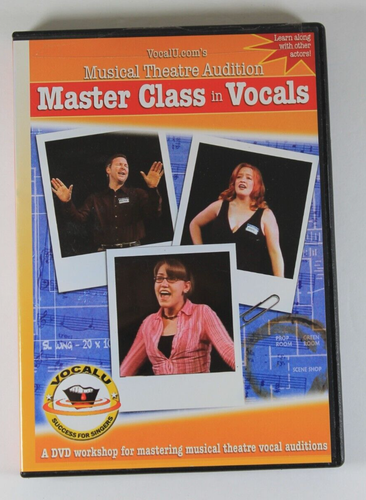 Musical Theatre Audition Master Class In Vocals DVD VIDEO MOVIE film ...