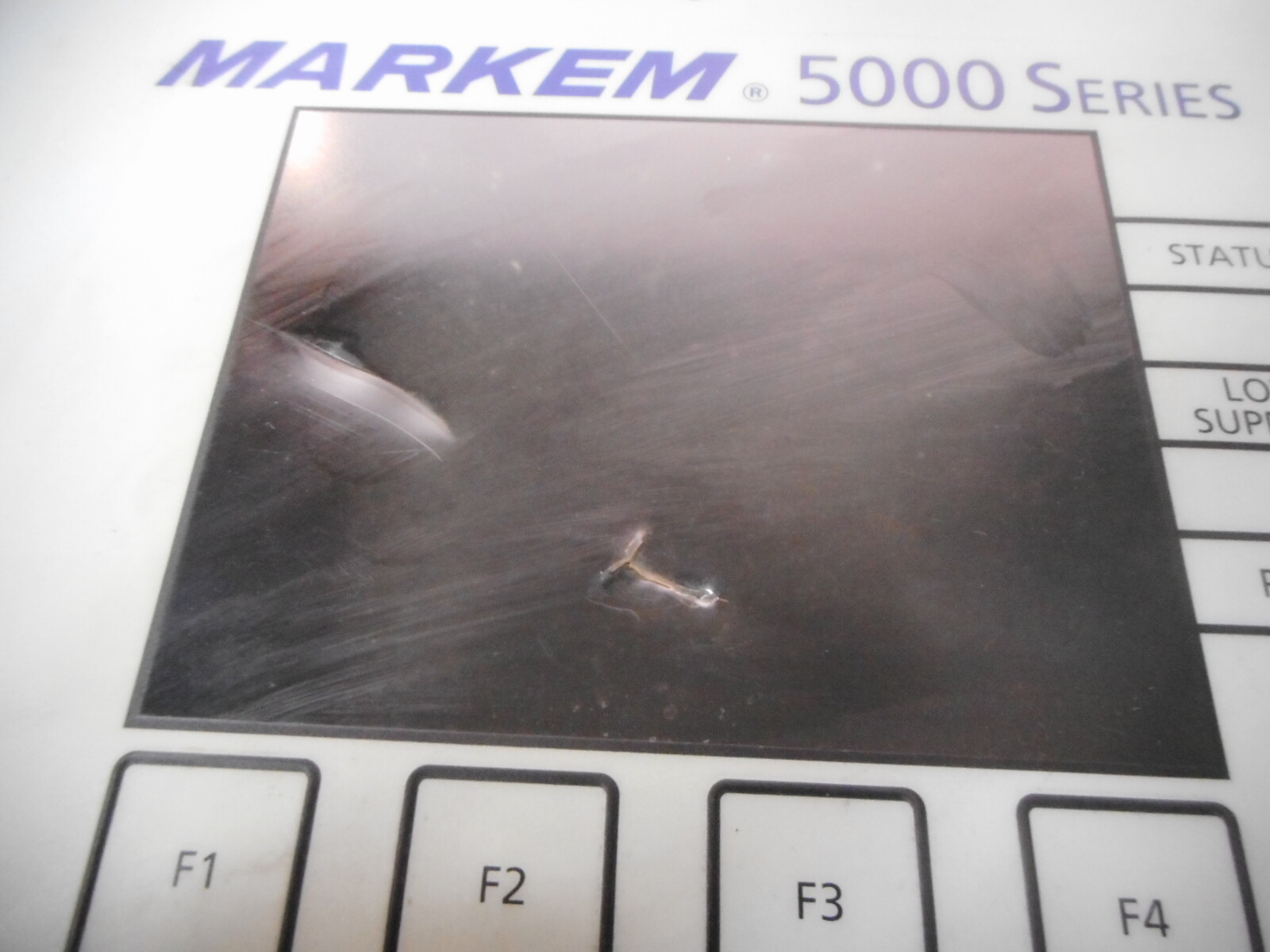 MARKEM SERIES 5000 Membrane Keyboard Operator Panel -- 1392 -- EP-13 ...
