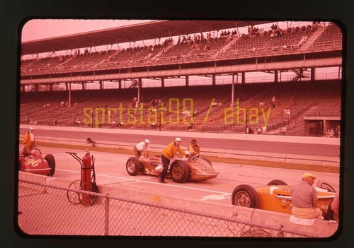 1962 Leon Clum #23 @ USAC Indianapolis Indy 500 - Vintage 35mm Race ...