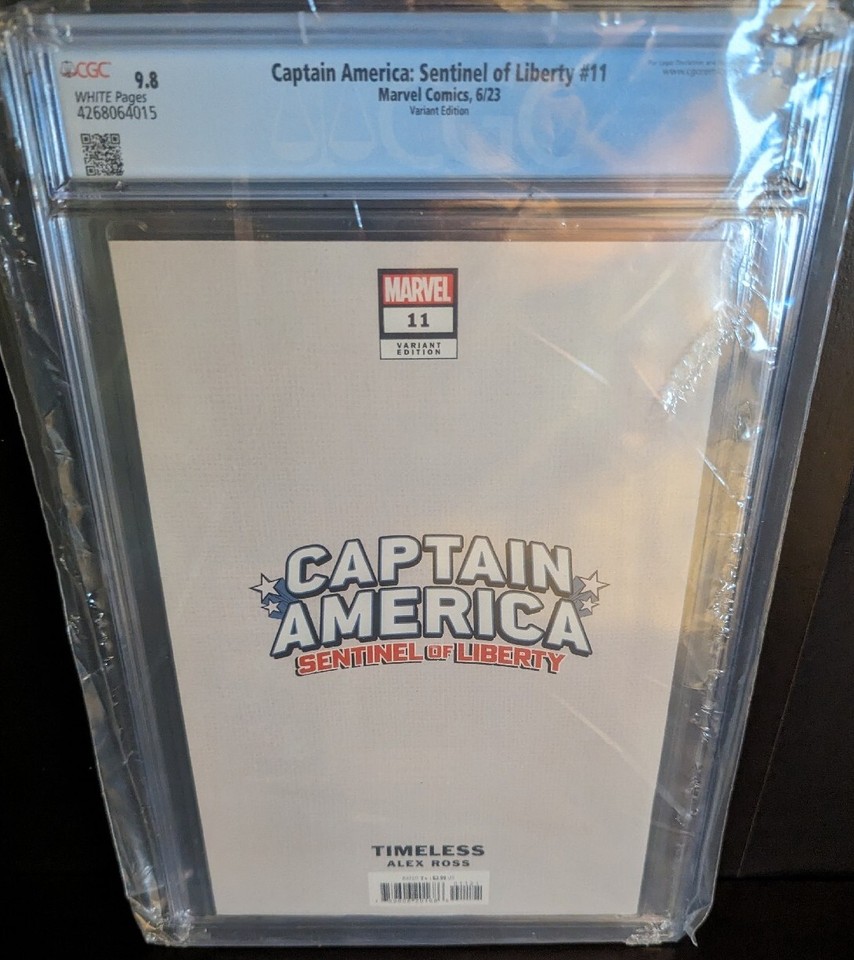 Captain America Sentinel Of Liberty #11 Alex Ross Timeles MODOK Variant ...