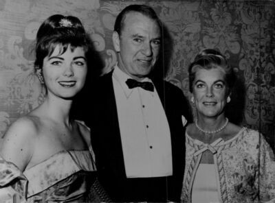 HANDSOME Gary Cooper Actor w/Wife & Daughter Press Photo | eBay