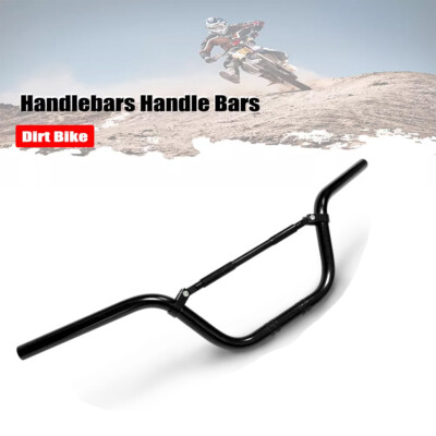 7/8" 22mm Mid Handlebars Handle Bar Aluminum For Dirt Pit Bike ATV Quad ...