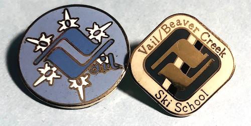 2 SKI Pins -VAIL & Vail-Beaver Creek logo SKIING Pins,Ski Collectible ...