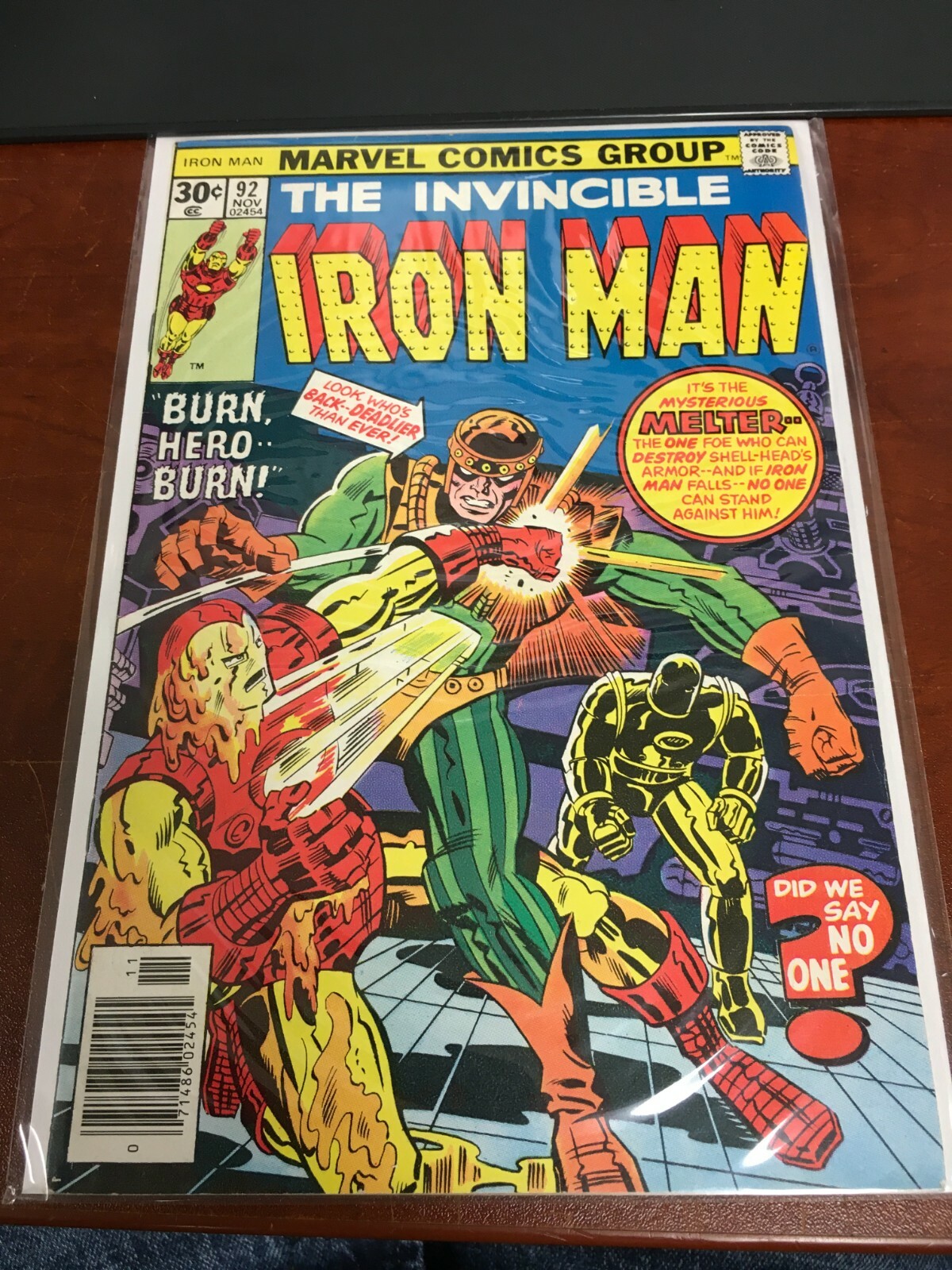 The Invincible Iron Man #92 November 1976 Marvel Comics | eBay