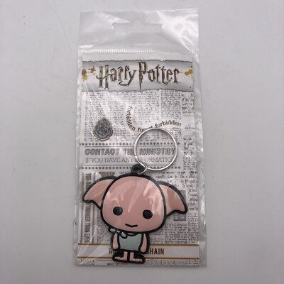 Harry Potter Key Ring Rubber Chibi Dobby 2in Keyring Keychain | eBay