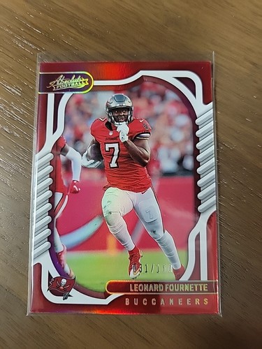 2022 Panini Absolute Spectrum Red 31/100 Leonard Fournette #79 ...
