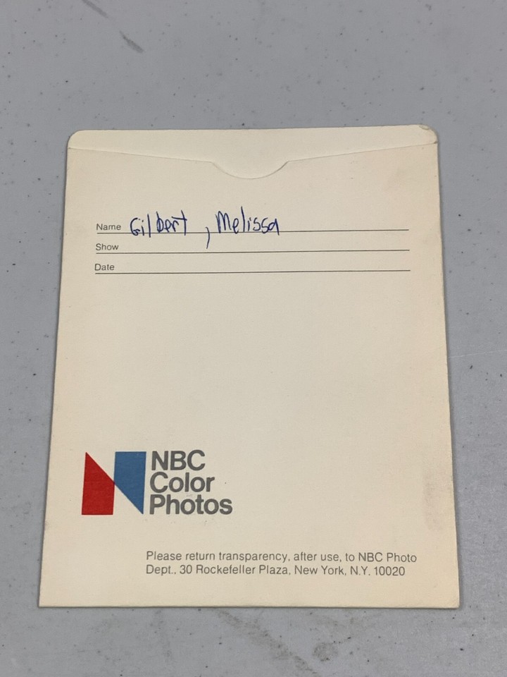 CG2-26 1980s Hollywood Celeb Gilbert LOT 1pc 4x5 ORIG COLOR ...