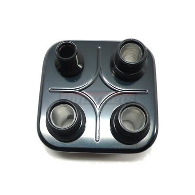 4 Port Firewall Bulk Head AC Heater Billet Aluminum Bulkhead Ports ...