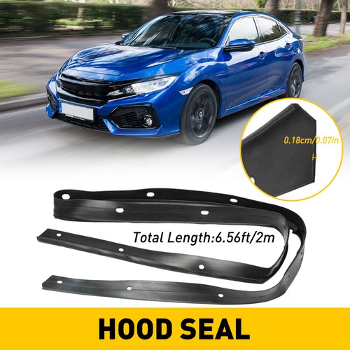 Hood Seal Gasket Rubber Replacement For 2016-19 Civic Honda OE#74146 ...