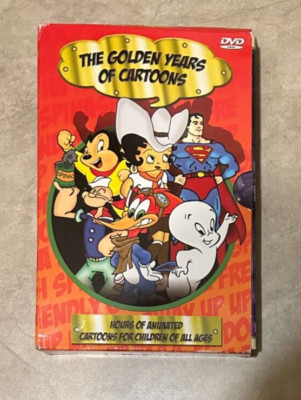 Golden Years Of Cartoons DVD 6-Disc Set Casper Mighty Mouse Popeye NEW ...