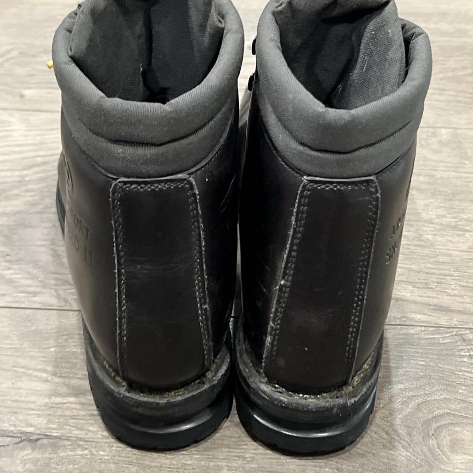 Asolo Snowfield II Padded Leather 3-Pin 75mm Telemark Ski Boots Mens US ...