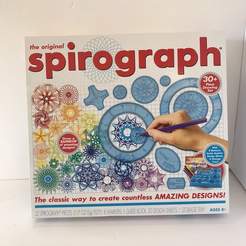 Spirograph Kit With Markers, Precision Wheels, Rings, Paper & More 30 ...
