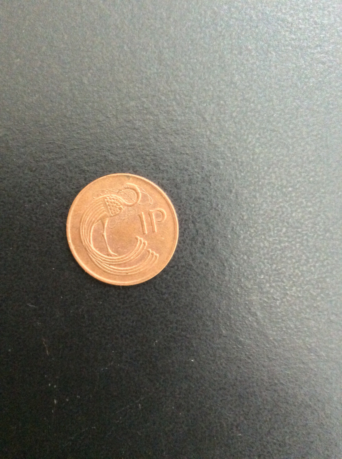 Eire/Ireland 1996 1p coin - CELTIC PEACOCK / Bird - one pingin/penny ...