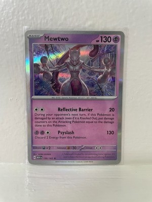 Mewtwo 150/165 – Pokémon Scarlet & Violet Paldea Evolved – Rare Holo ...