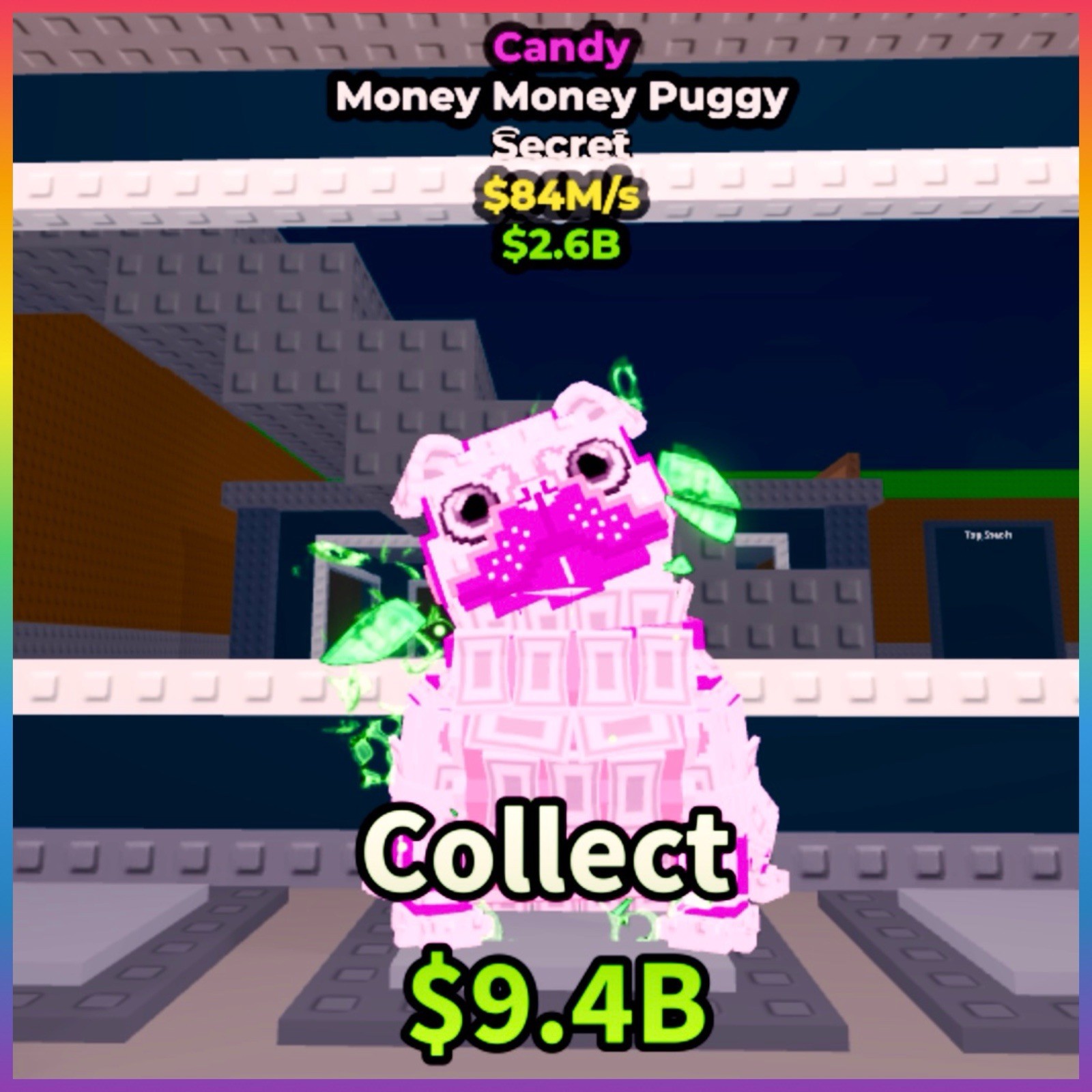 Money Money Puggy / CANDY 🍬 84M VERY RARE Steal a Brainrot🔥ROBLOX | eBay