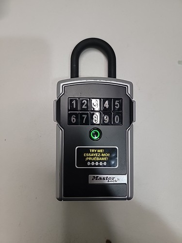 Master Lock 5440 Bluetooth Portable Keypad Code Electronic Lock | eBay