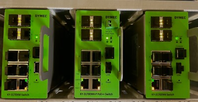 Dymec KY-3170EM4-P PoE++ Traffic Control Input File Managed Network ...