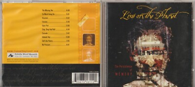 LIVE ON THE PLANET The Persistence Of Memory CD VG++ | eBay
