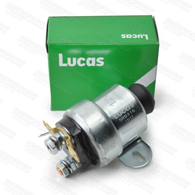 Classic Mini Starter Solenoid with Push Button Lucas SRB316 BCA4501 ...