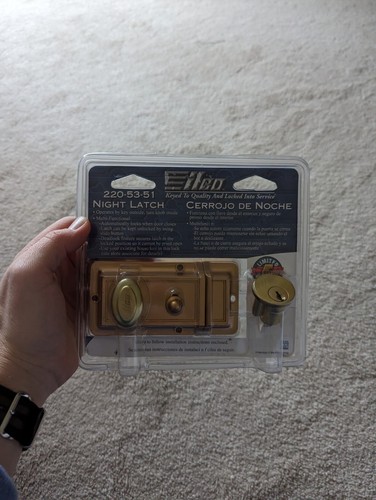 Kaba ilco Night Latch: Model 220-53-51, Auto Lock, Brass (Brand New) | eBay