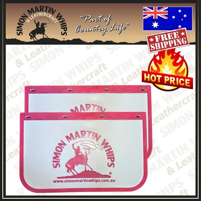 Simon Martin Whips Mudflaps, Ute Truck Mud Flaps Large RM for the Girls ...