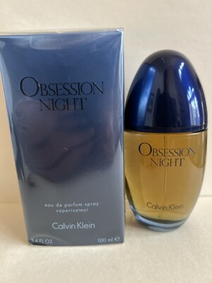 Obsession Night Eau De Perfume by Calvin Klein - 3.4 oz NIB Womens ...