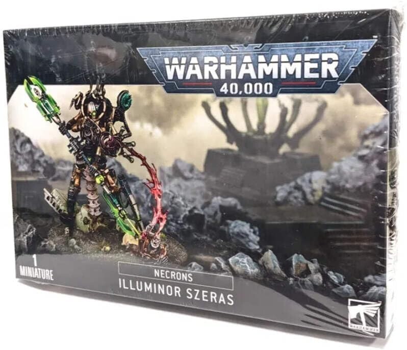 Warhammer 40,000 Necrons Illuminor Szeras Model Kit - Collectible ...