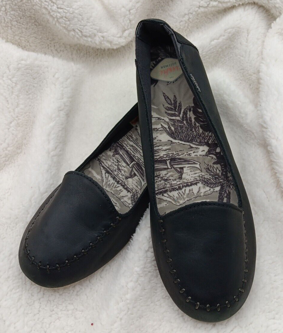 Cushe The Hoffman Collection Lamu Black Slip on Balle… - Gem