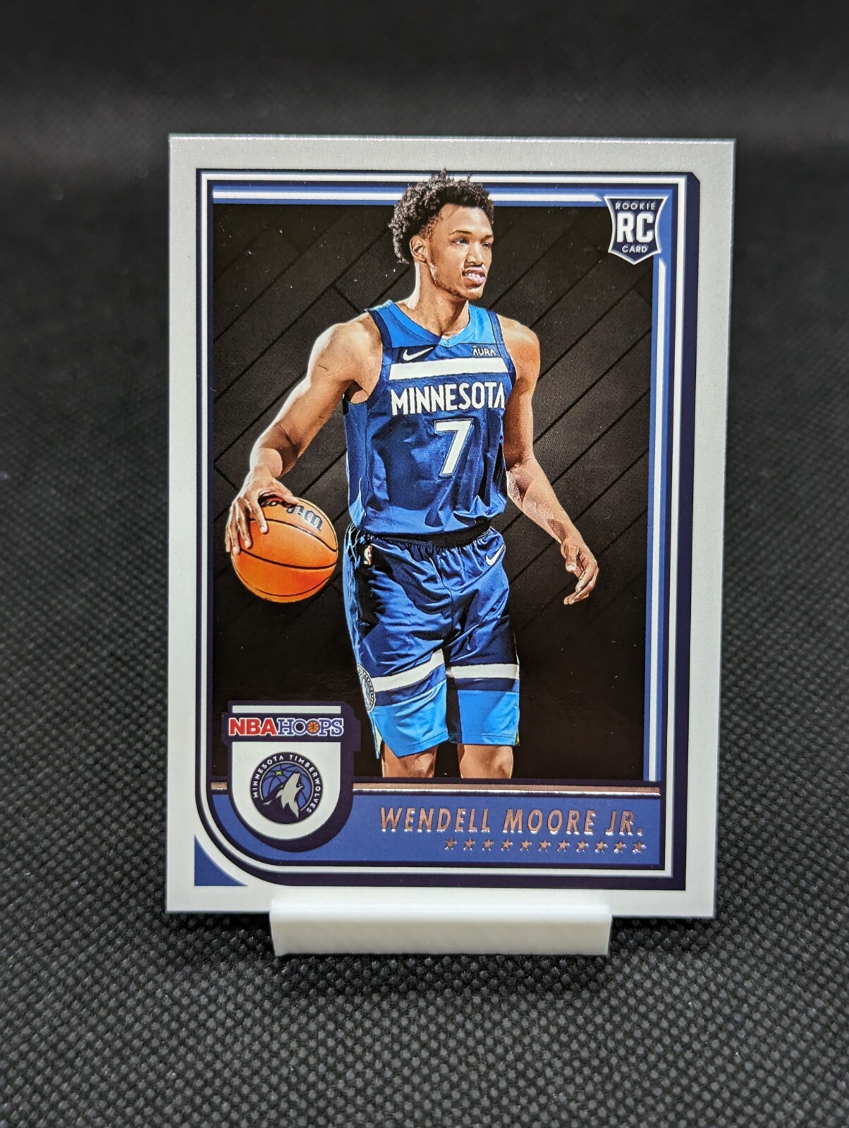 2022-23 Panini NBA Hoops #274 Wendell Moore Jr. Minnesota Timberwolves ...