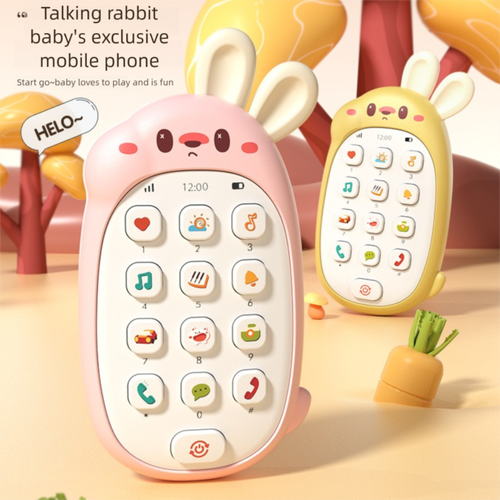 Simulated Telephone Toy Rabbit Puzzle Toy Children's Mobile Phones Toy ...