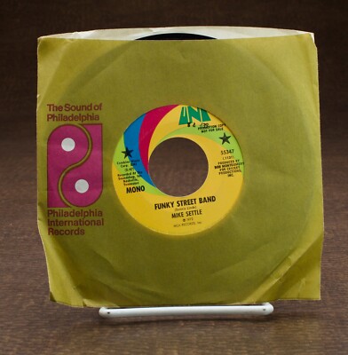 Mike Settle 45 rpm Funky Street Band Promo Mono Stereo 1972 | eBay