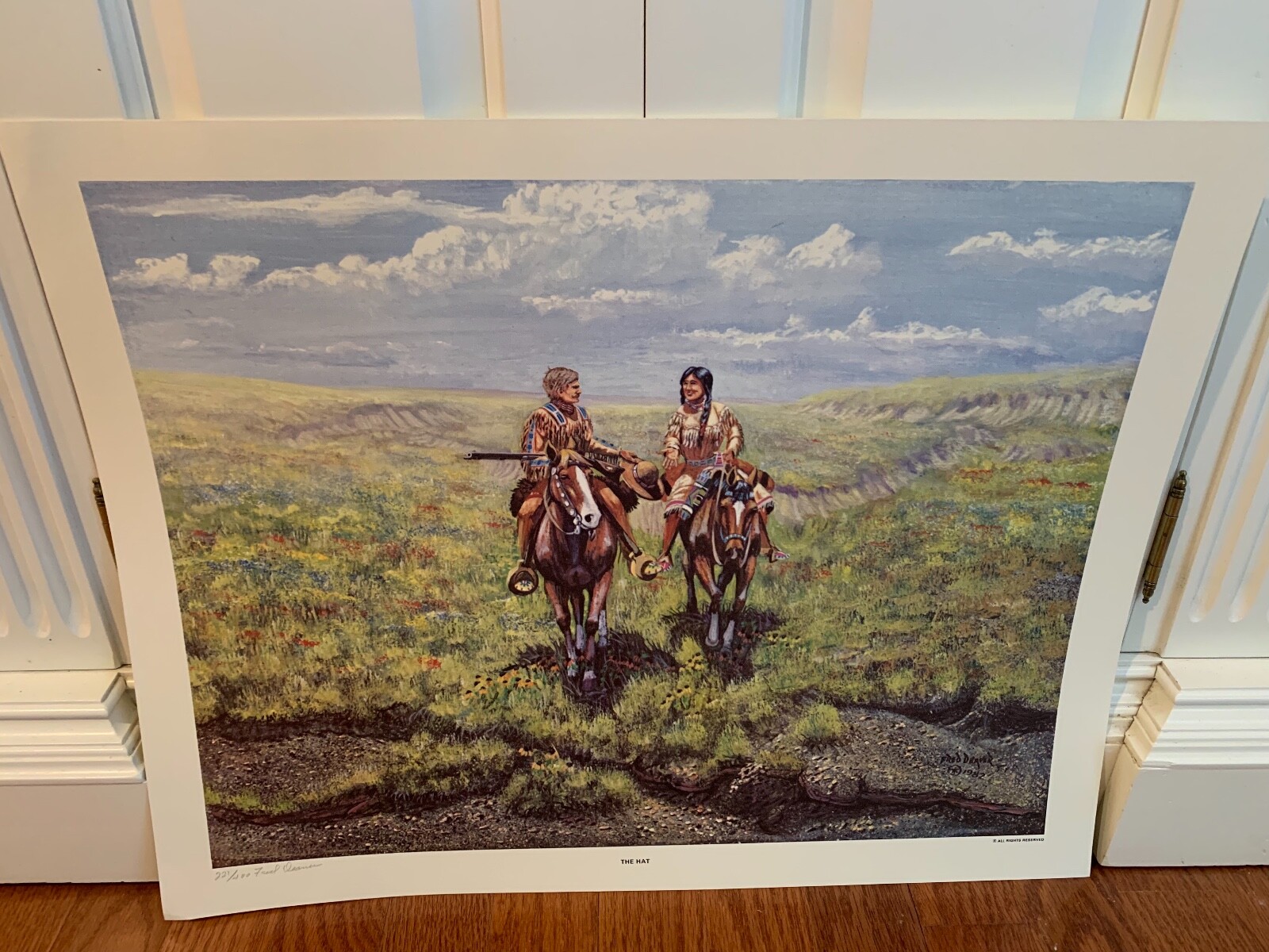 Western Artist Fred Deaver "The Hat" Limited Signed Numbered Print | eBay