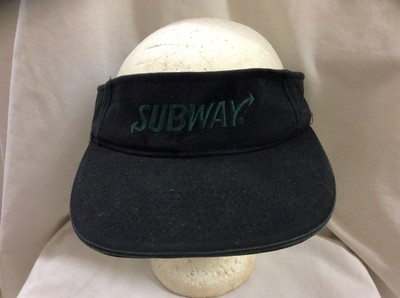 trucker hat baseball cap SUBWAY visor retro adjuster rave | eBay