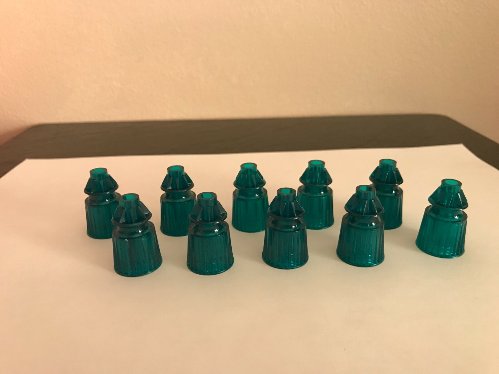 Williams /Bally Pinball Playfield Post-Star Teal Transparent 1 1/16 ...