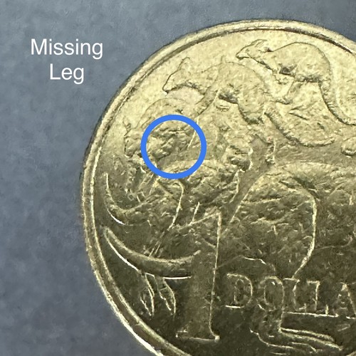 2015 Australian $1 Coin - Error coin: Missing Leg - Circulated | eBay ...