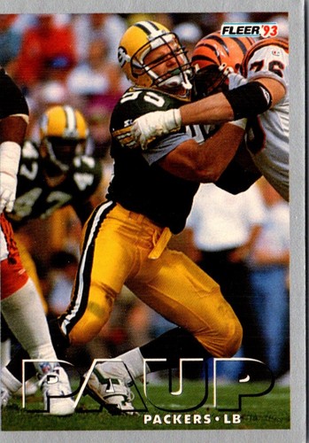 1993 Fleer Bryce Paup #440 Green Bay Packers Football Card | eBay