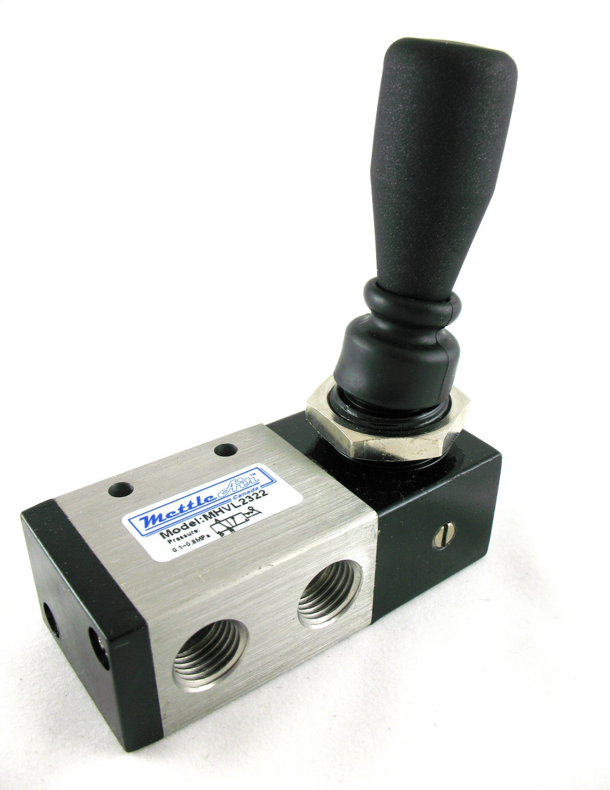 1pc 3/2 Way 1/4"NPT Hand Lever Operated Switch Detented Valve MettleAir ...