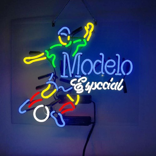 Modelo Especial Neon Sign Acrylic 19"x15" Glass Bar Pub Wall Decor ...