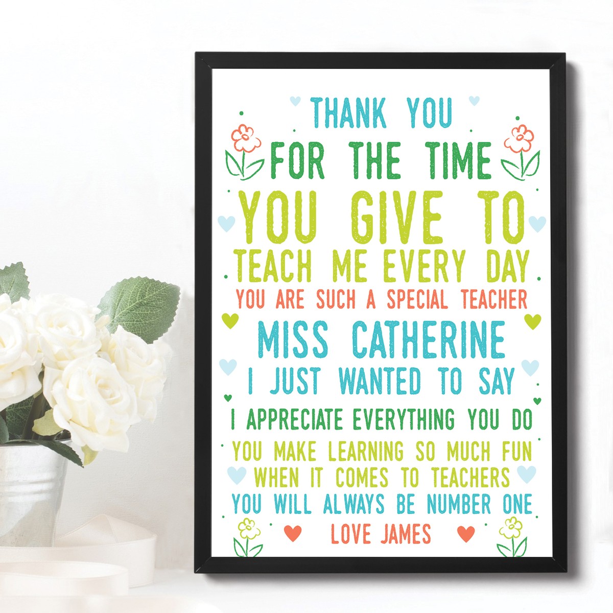 Thank You Teacher Poems From Students Thank You, Teachers. All My