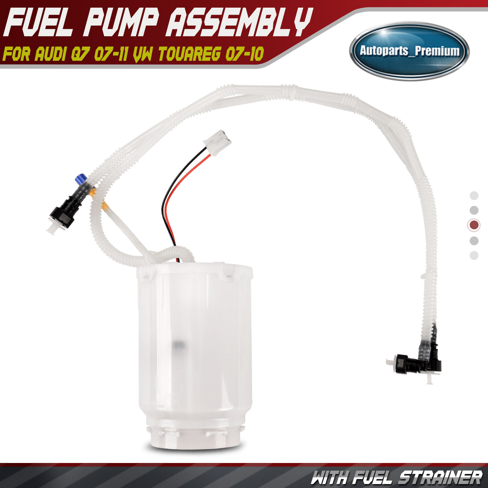 Fuel Pump Assembly for Audi Q7 07-11 VW Touareg 07-10 3.0L 3.6L 4.2L ...