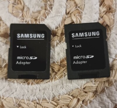 2X GENUINE NEW SAMSUNG MICRO SD TO SD MEMORY CARD ADAPTER | eBay UK