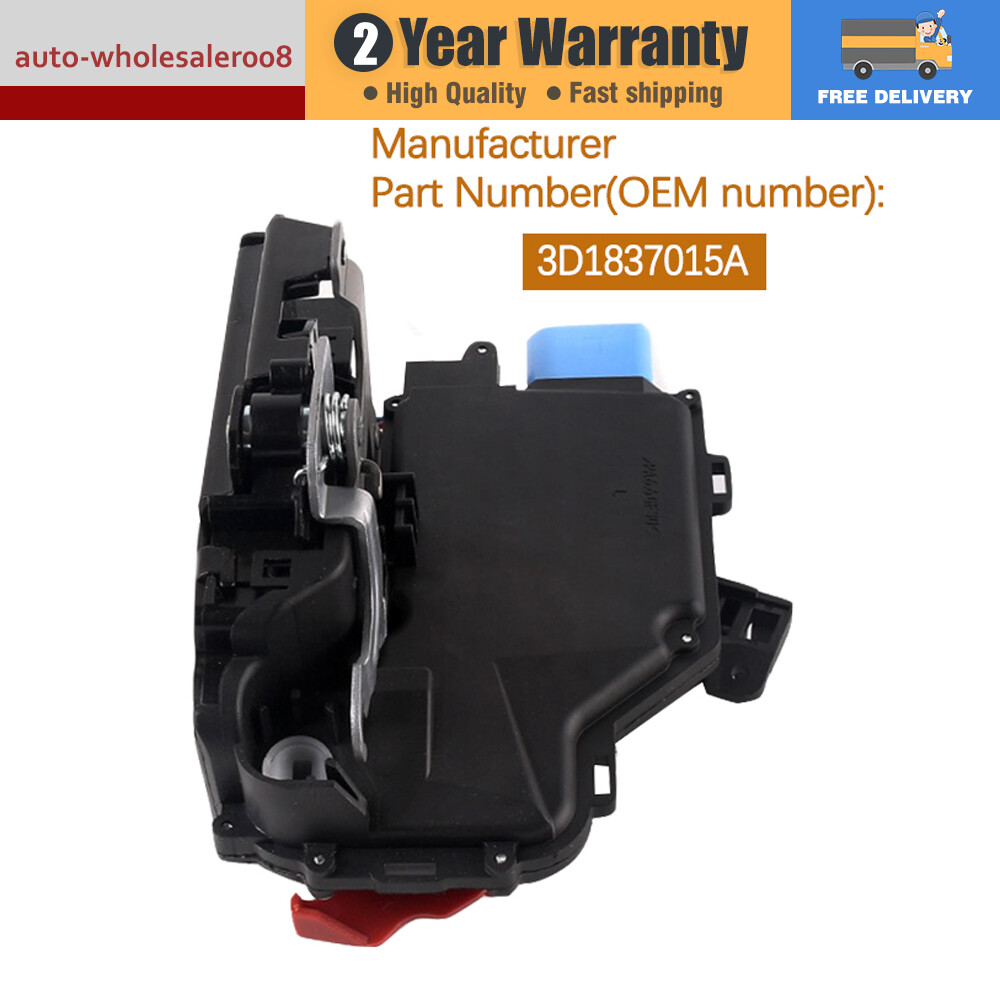 Front Left Door Lock Mechanism Actuator 3D1837015A For VW Golf MK5 2006 ...