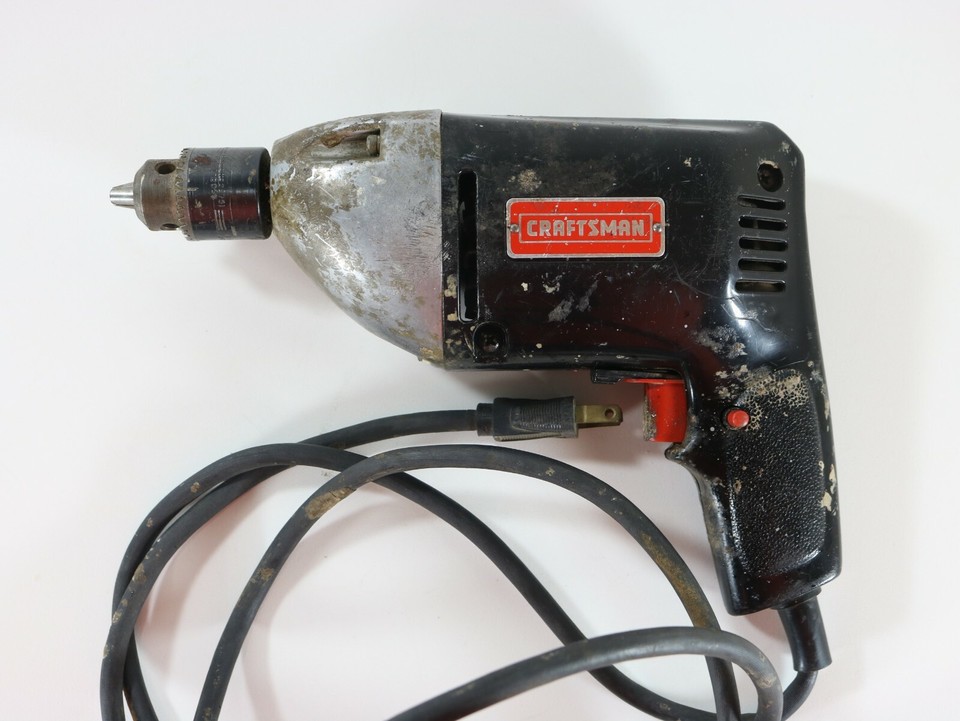 Craftsman 3/8 in Electric Drill Variable Speed Model Number 315.11360 ...
