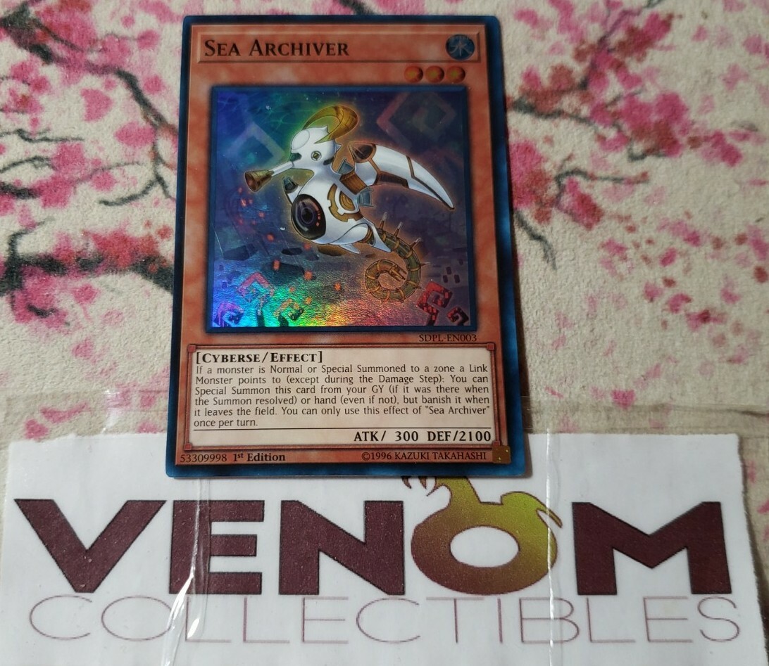 1x (M/NM) - Sea Archiver - SDPL-EN003 - Super Rare - 1st Edition YuGiOh ...